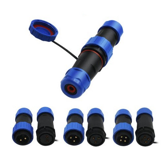 LD20 2-Pin IP68 Waterproof Connector (Male & Female) - (AD75068) – MicroJPM