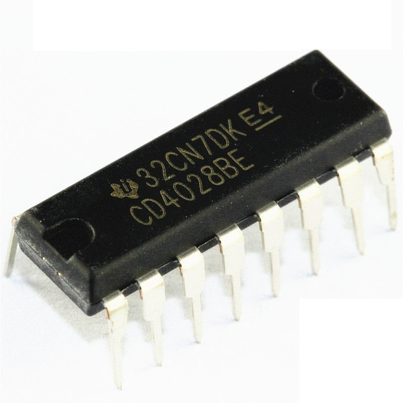 CD4028BE CMOS BCD Decodificador Decimal - (AD1314) – MicroJPM